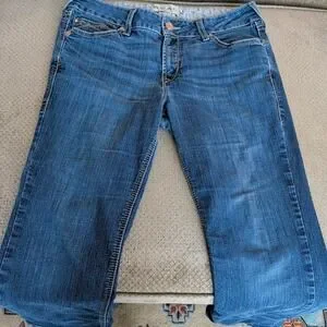 Ariat | Jeans | Ariat Womens Blue Jeans 32r Bootcut Stretch Embroidered ...